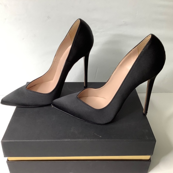 Identita | Shoes | Identita Isabelle Satin Handmade In Italy Heels ...